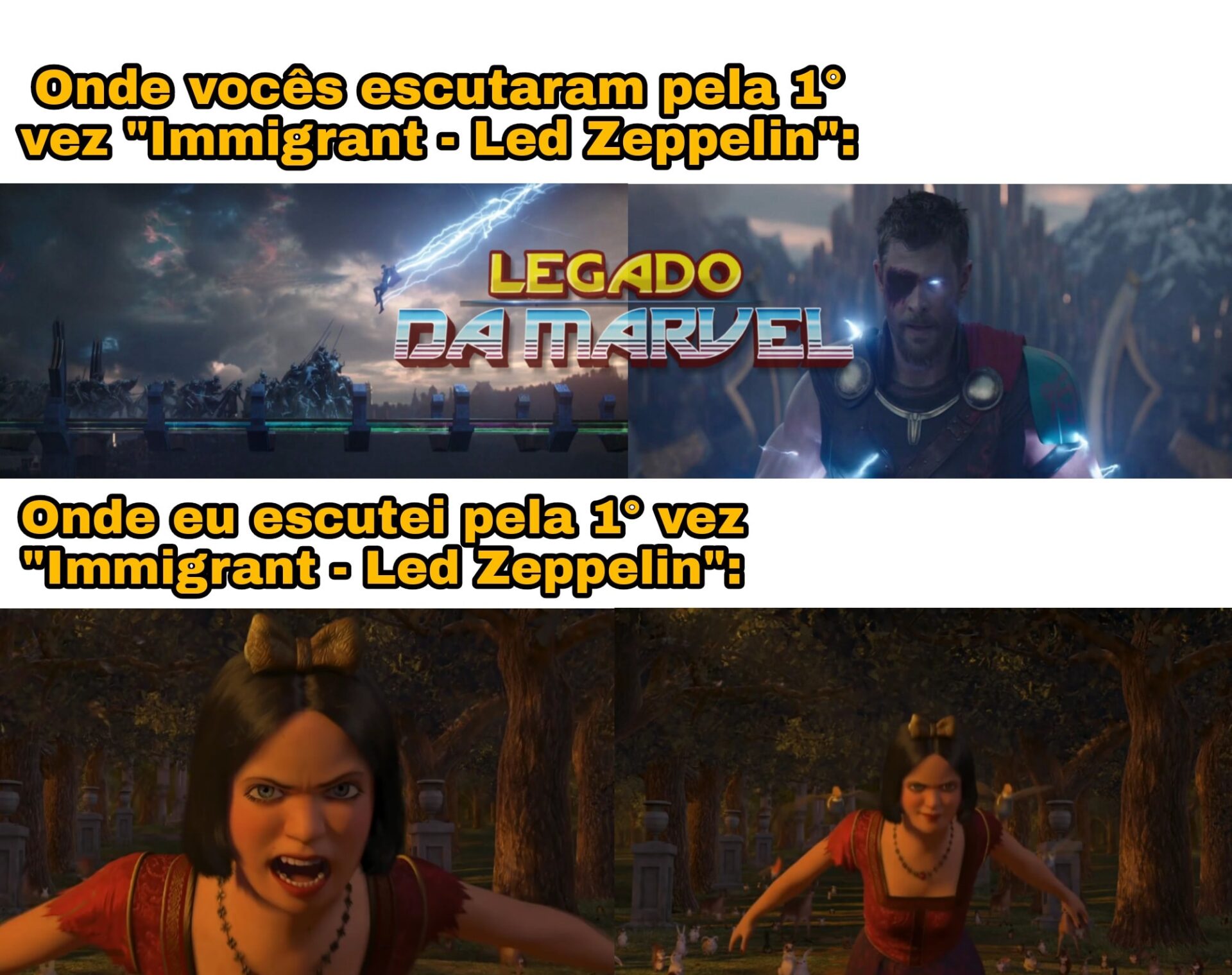 Coletânea de memes aleatórios do Legado da Marvel #1