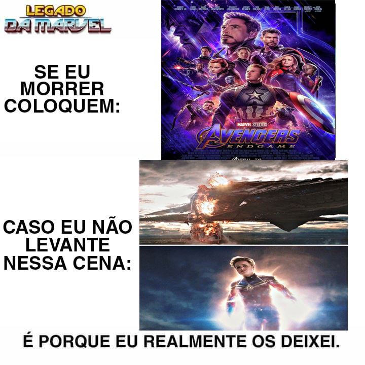Coletânea de memes aleatórios do Legado da Marvel #1