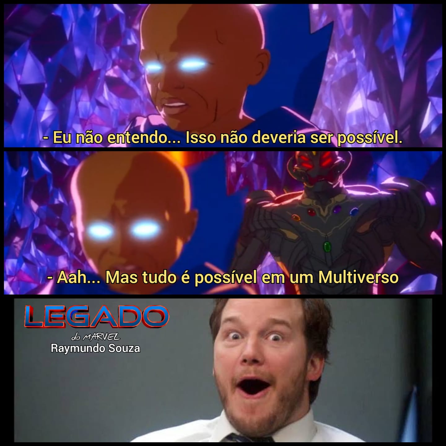 Coletânea de memes aleatórios do Legado da Marvel #1