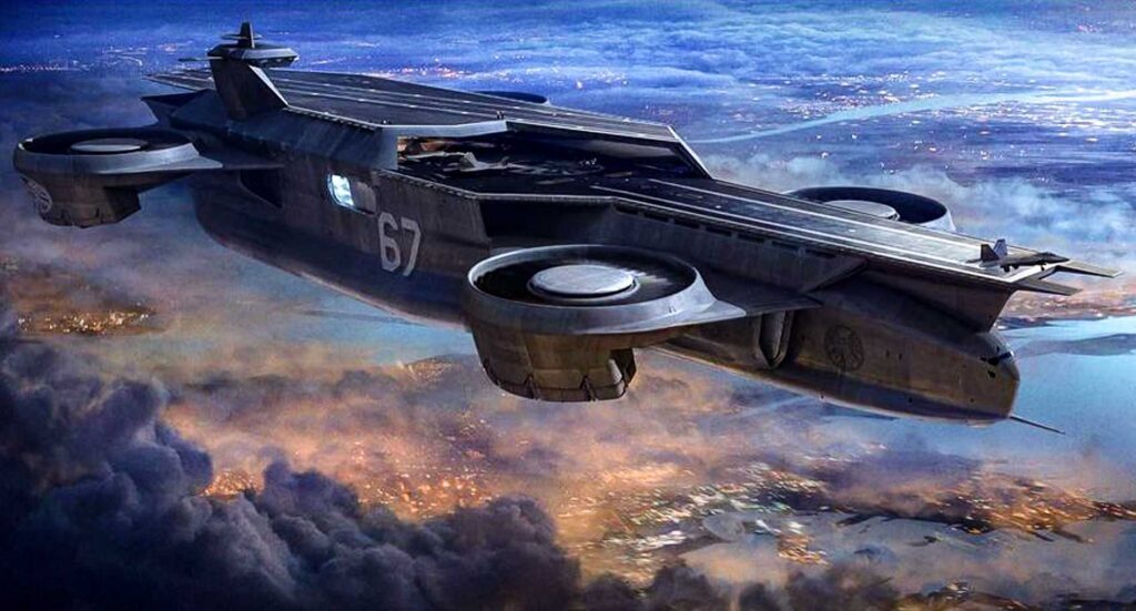 Os Vingadores: Imagem inédita mostra visual descartado do aeroporta-aviões