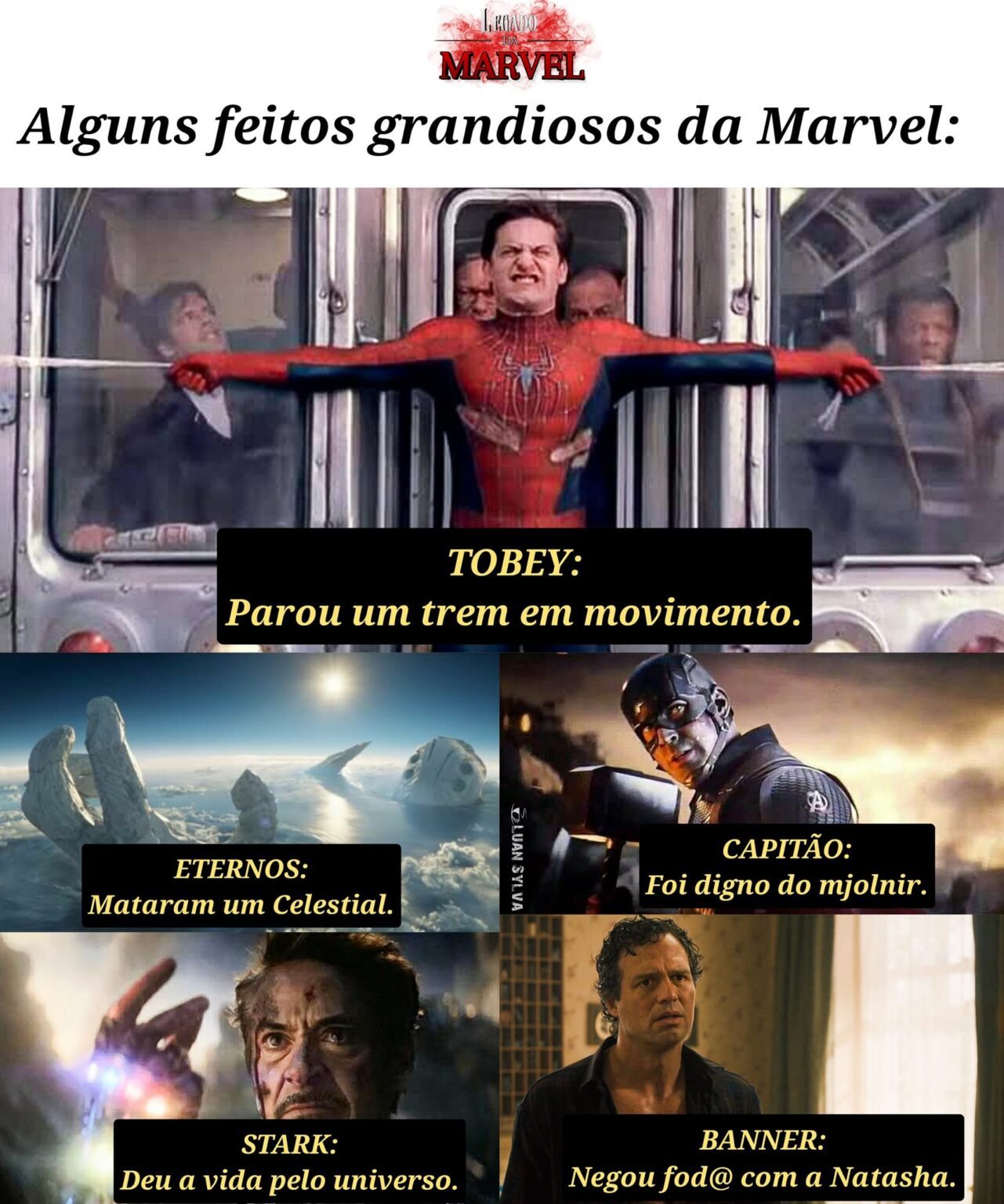 Os melhores memes da Marvel da semana #32