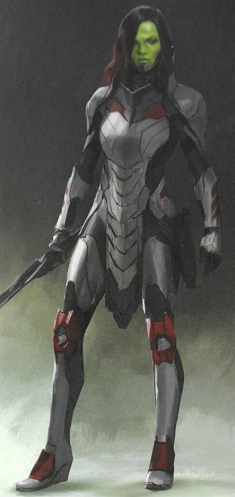 Arte de Ultimato mostra a Gamora com novo uniforme inspirado nas HQs!