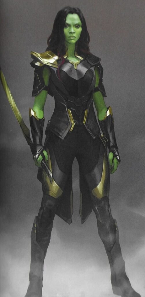 Arte de Ultimato mostra a Gamora com novo uniforme inspirado nas HQs!